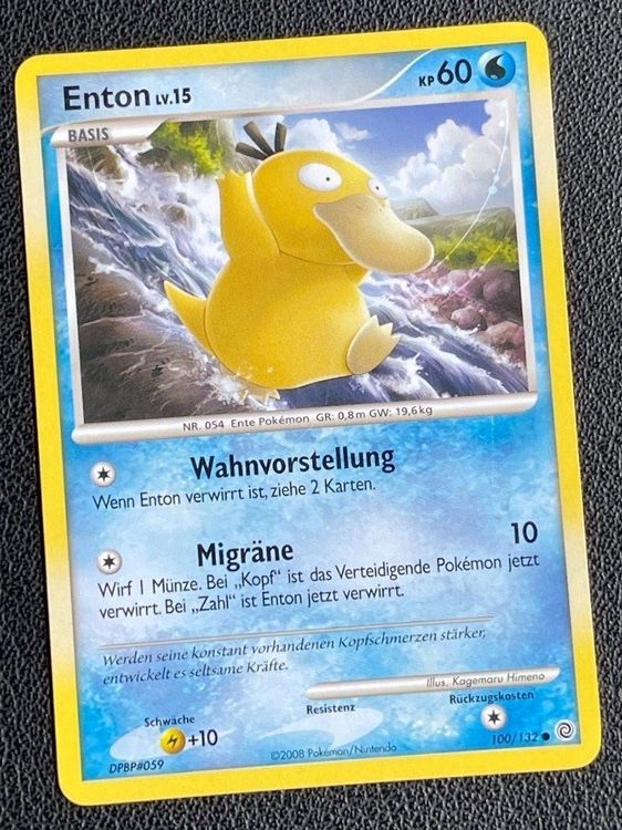 Enton 100/132 Pokémon Diamond & Pearl Secret Wonders | Kaufen auf Ricardo