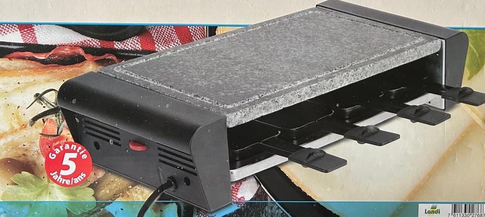 Raclette Grill with Stone Top (Gebraucht) in Niedergösgen für CHF 20 ...
