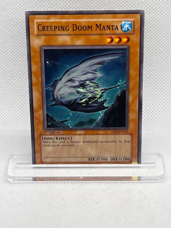 Yu-Gi-Oh! RDS-EN025 Creeping Doom Manta 1.Auflage (Gebraucht) in für ...