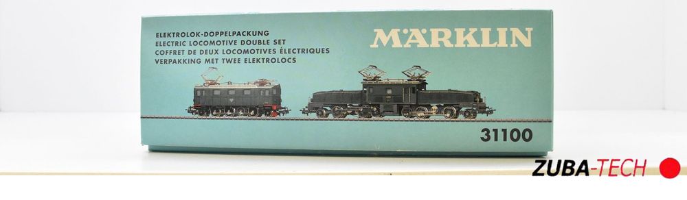 Märklin 31100 Elektrolok-Doppelpackung H0 GS Digital mit OVP (Gebraucht ...
