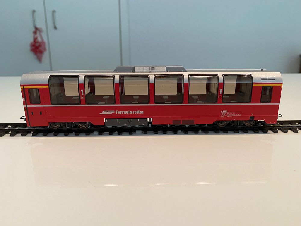 Panoramawagen Bemo RhB A 1291 3293 101 | Acheter sur Ricardo