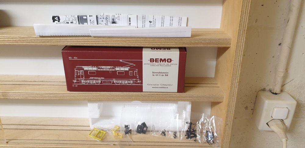 Bemo RhB Ge 4/4 II 611 Login 1258 101 OVP (Neu (gemäss Beschreibung ...