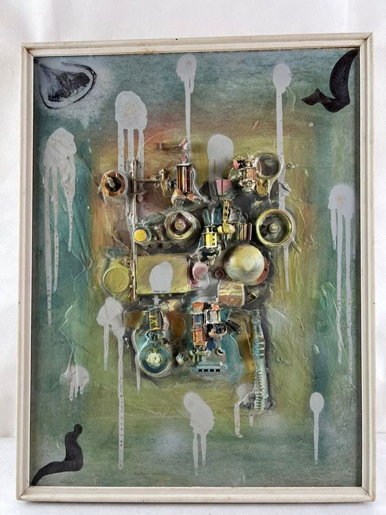 interessant Collage Mischtechnik | Kaufen auf Ricardo