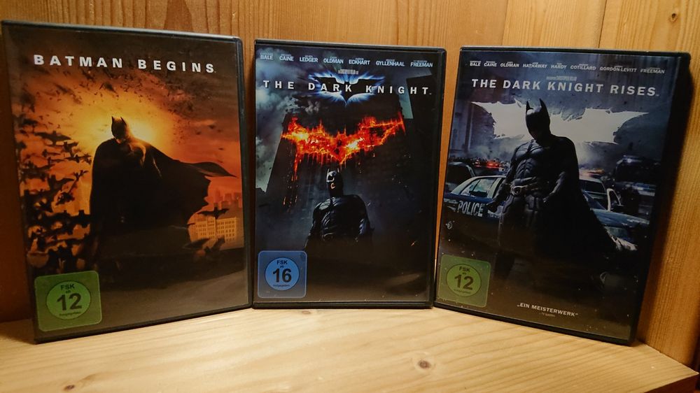 BATMAN 1 bis 3 auf DVD (Gebraucht) in Wilderswil für CHF 5.9 – mit ...