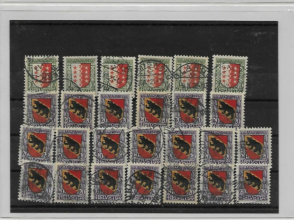 PJ gest.Restlot 1921 Kat: CHF 130.- | Kaufen auf Ricardo