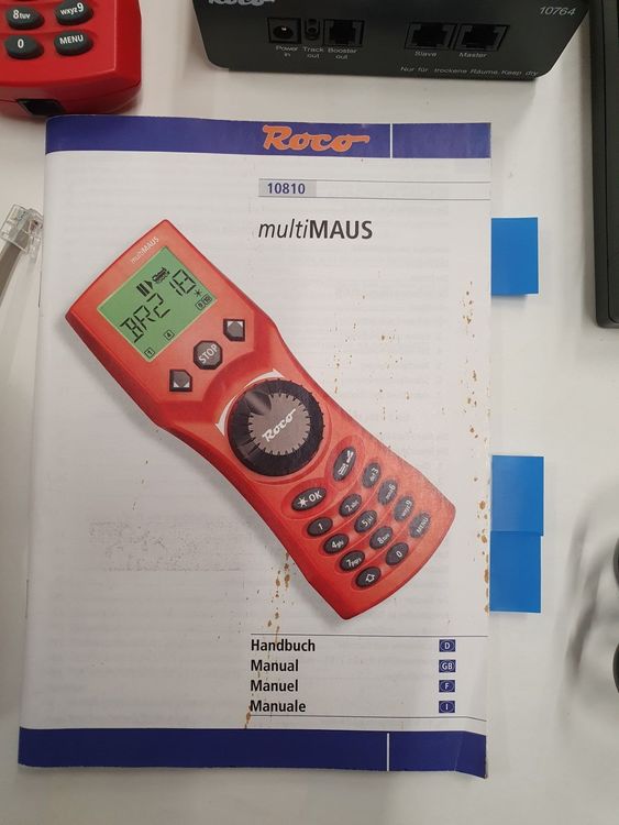 Roco 10810 Set multiMaus mit Trafo, Kabel und Anleitung (Neu (gemäss ...