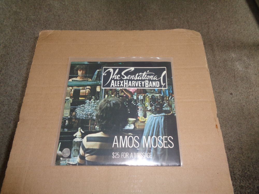 Alex Harvey Band - Amos Moses Single. Vertigo/Swirl 1976 (Neu (gemäss ...