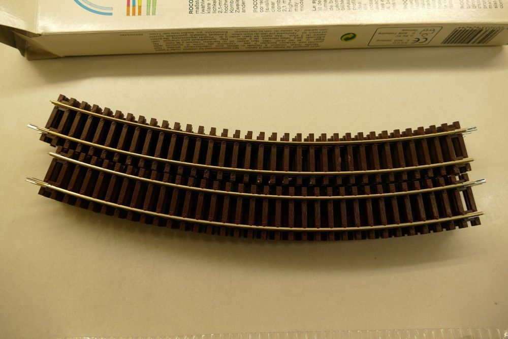 Roco Line H0: 12xgebogenes Gleis R4 (Neu (gemäss Beschreibung)) in Niederhasli für CHF 16 – mit ...