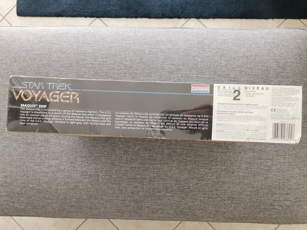 Maquette Star Trek Voyager Maquis Ship Monogram 1995 neuve (Neuf avec ...