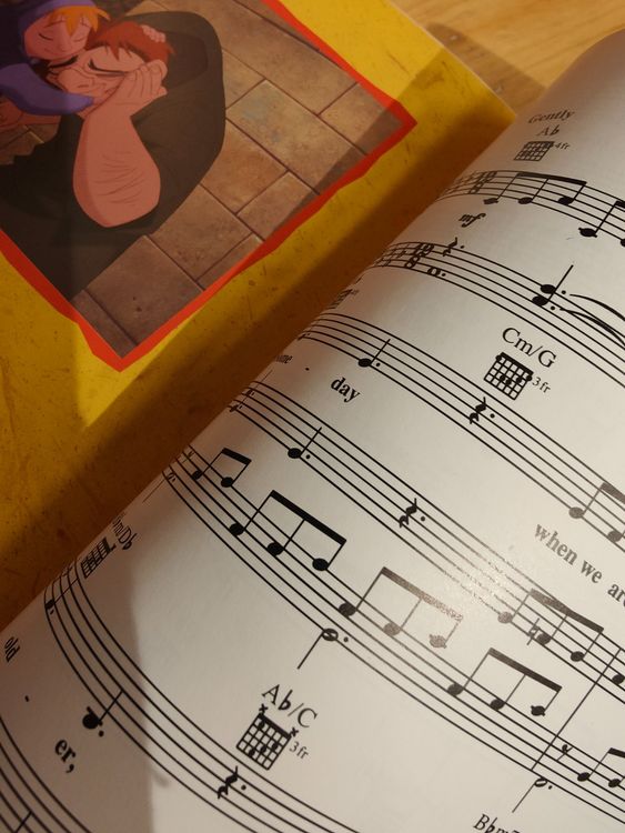Noten The Hunchback of Notre Dame Walt Disney Piano/ Vocal (Neu und ...