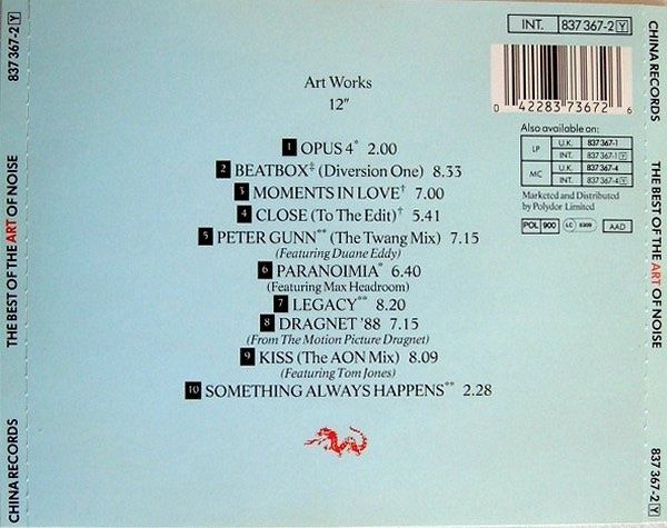 CD Art of Noise - Best of (1988) (Gebraucht) in Möriken AG für CHF 3 ...