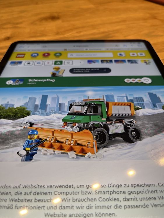 Lego City Schneepflug 60083 (Gebraucht) in Leuzigen für CHF 16 – mit ...