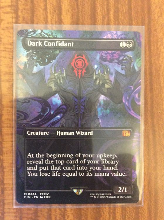 MTG - Dark Confidant (0334 - Borderless) x1 (Neu (gemäss Beschreibung ...