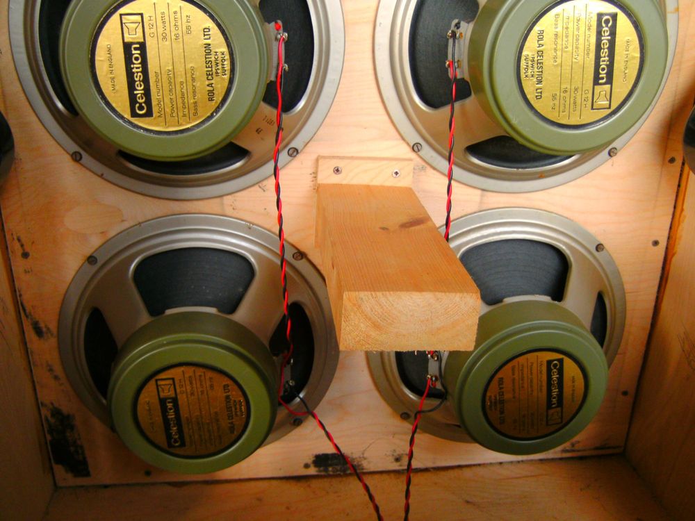 Marshall 4x12 Jg. 1972 original Celestion Greenbacks! (Gebraucht) in ...