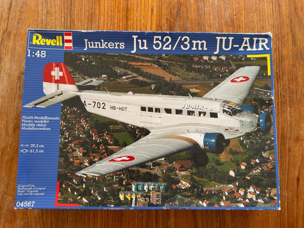 Revell Ju 52/3m JU-AIR 1:48 | Kaufen auf Ricardo
