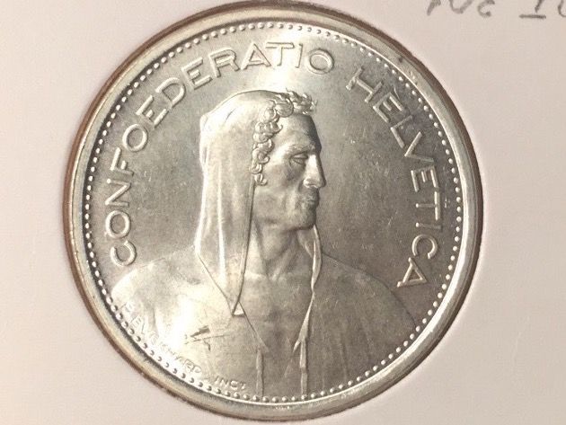 5 Franken 1967, f. Stgl (Gebraucht) in Tägerwilen für CHF 9 – mit Lieferung auf Ricardo kaufen