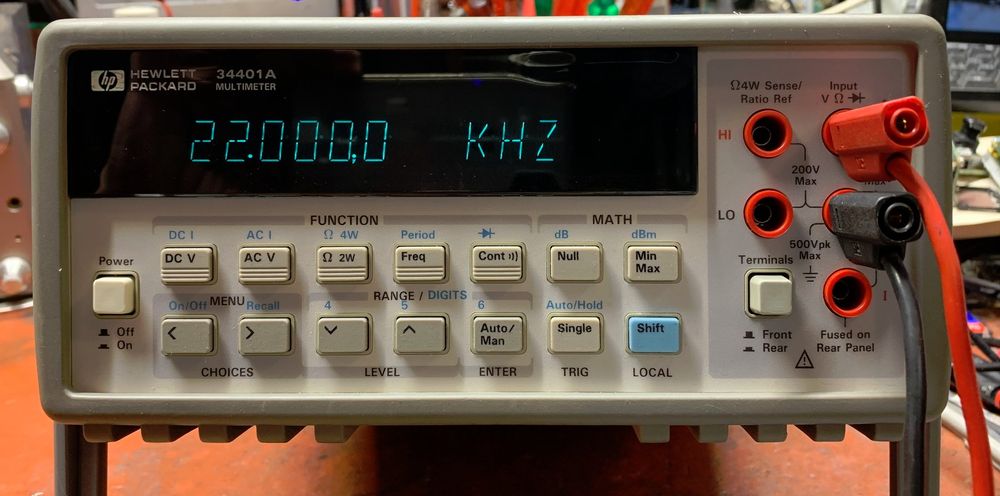 HP/Agilent 34401A Digitalmultimeter 6 1⁄2-stellig (Gebraucht) in ...