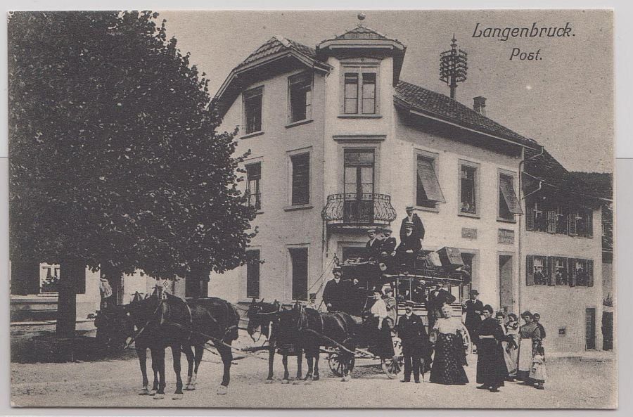 BL: LANGENBRUCK - Post+Kutsche - belebt (Gebraucht) in Luzern für CHF 35 – mit Lieferung auf ...