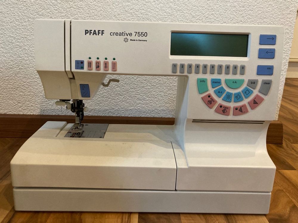 Nähmaschine Pfaff creative 7550 | Kaufen auf Ricardo