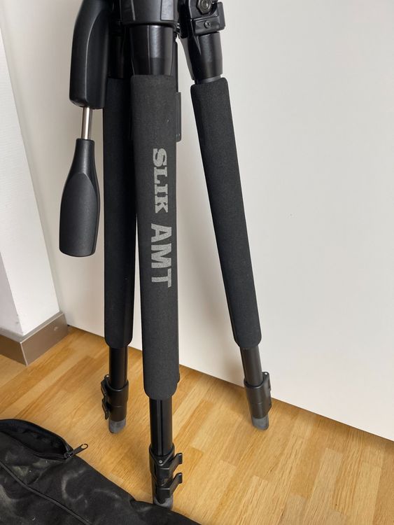 SLIK Pro 330 DX Titan Stativ + Slik sh-705e Stativkopf | Kaufen auf Ricardo