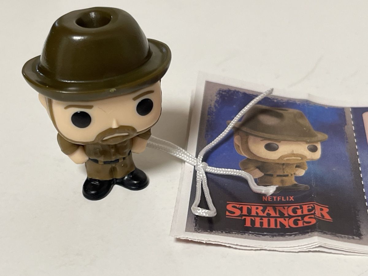 Kinder Joy Stranger Things Hopper Funko Figur (Neu (gemäss Beschreibung ...