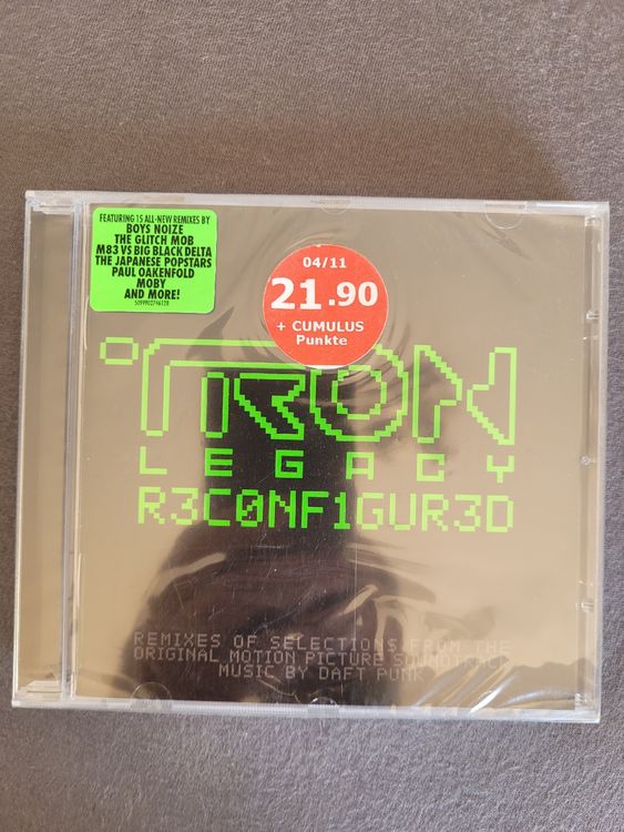 OST Tron Legacy Reconfigured (Neu und originalverpackt) in Aarburg für ...