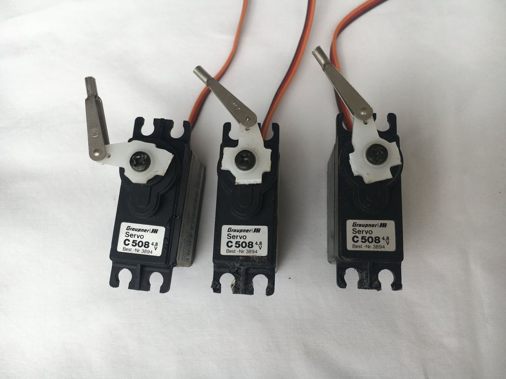 Servos Graupner C508 für Modellbau/Fernsteuerung (Gebraucht) in Koblenz ...