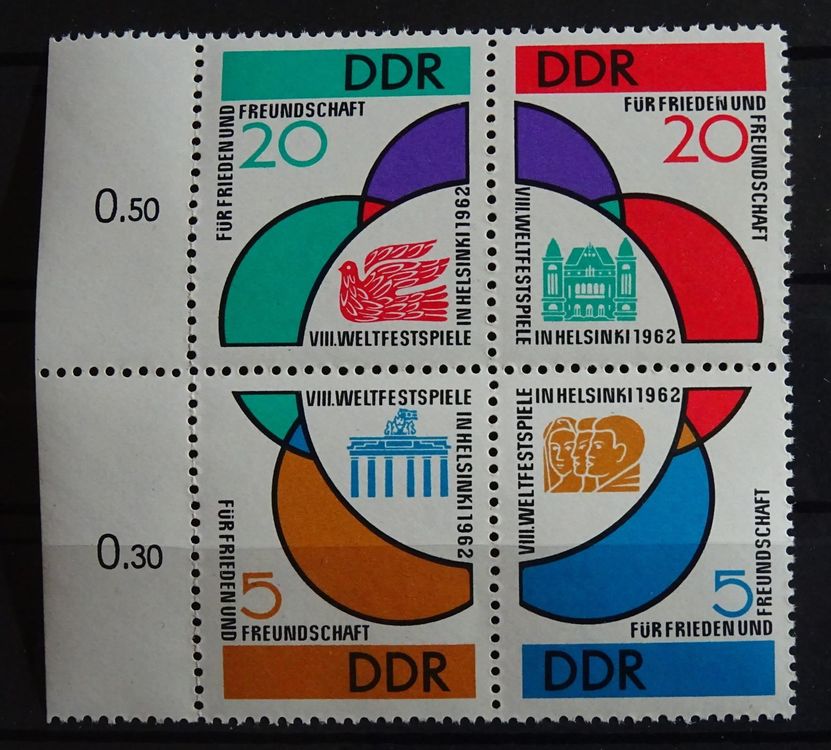 DDR 1962, 4er Block **postfrisch | Kaufen auf Ricardo