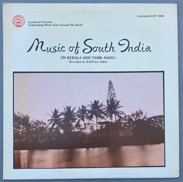 DIVERS ARTISTES - MUSIC OF SOUTH INDIA (IN KERALA AND TAMIL (D'occasion ...