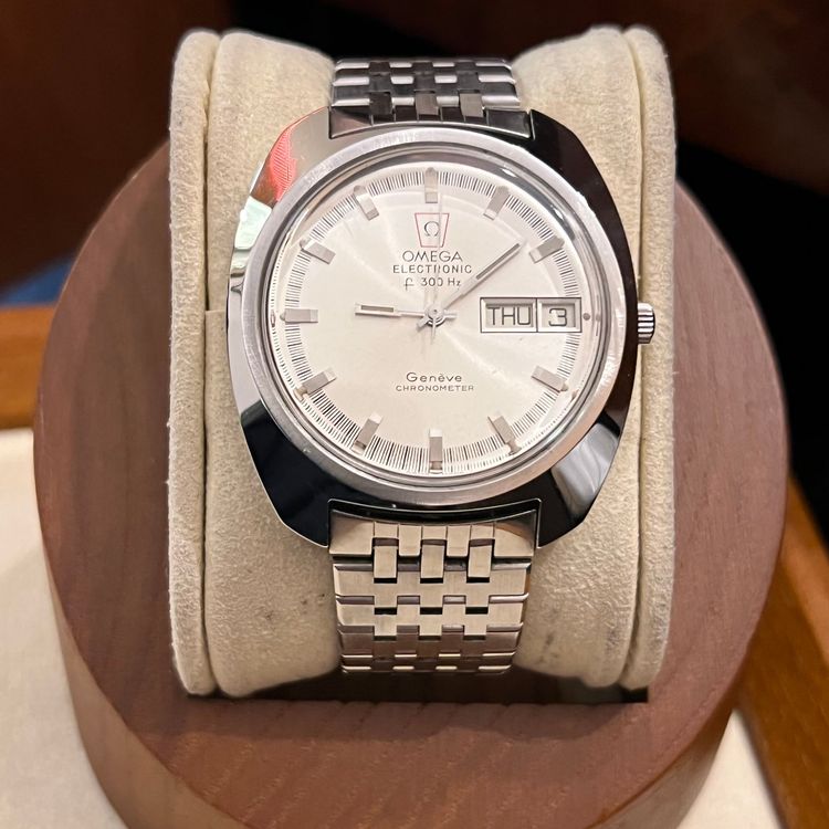 Omega Vintage Day-Date Tuning Fork Electronic 198.031 | Kaufen auf Ricardo