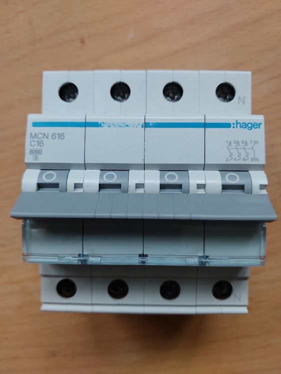 Hager MCN 616 C16 | Kaufen auf Ricardo