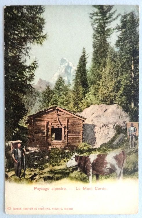 Paysage alpestre - Le Mont Cervin (Gebraucht) in Fétigny für CHF 1 – mit Lieferung auf Ricardo ...
