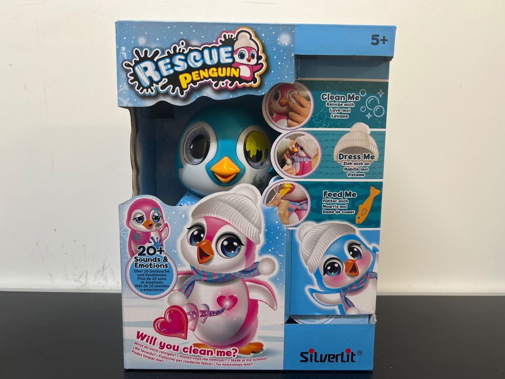 Neu Spielzeug Silverlit Rescue Penguin Blau (1x) (Neu und ...