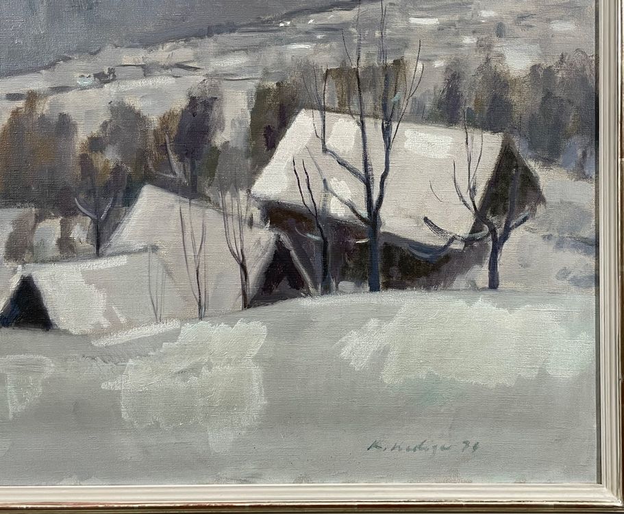 Kurt Hediger (1932) grosses Gemälde (Gebraucht) in Root für CHF 510 ...