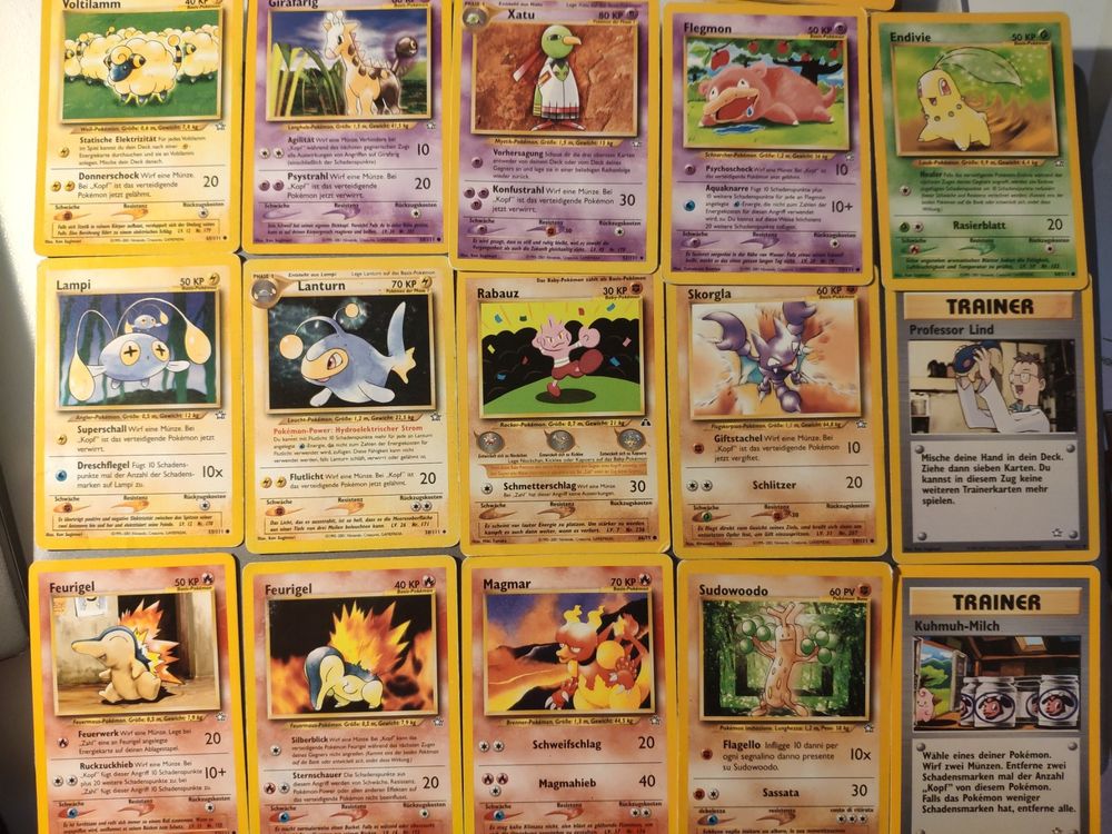 Pokemon Neo Genesis Set 2 | Kaufen auf Ricardo