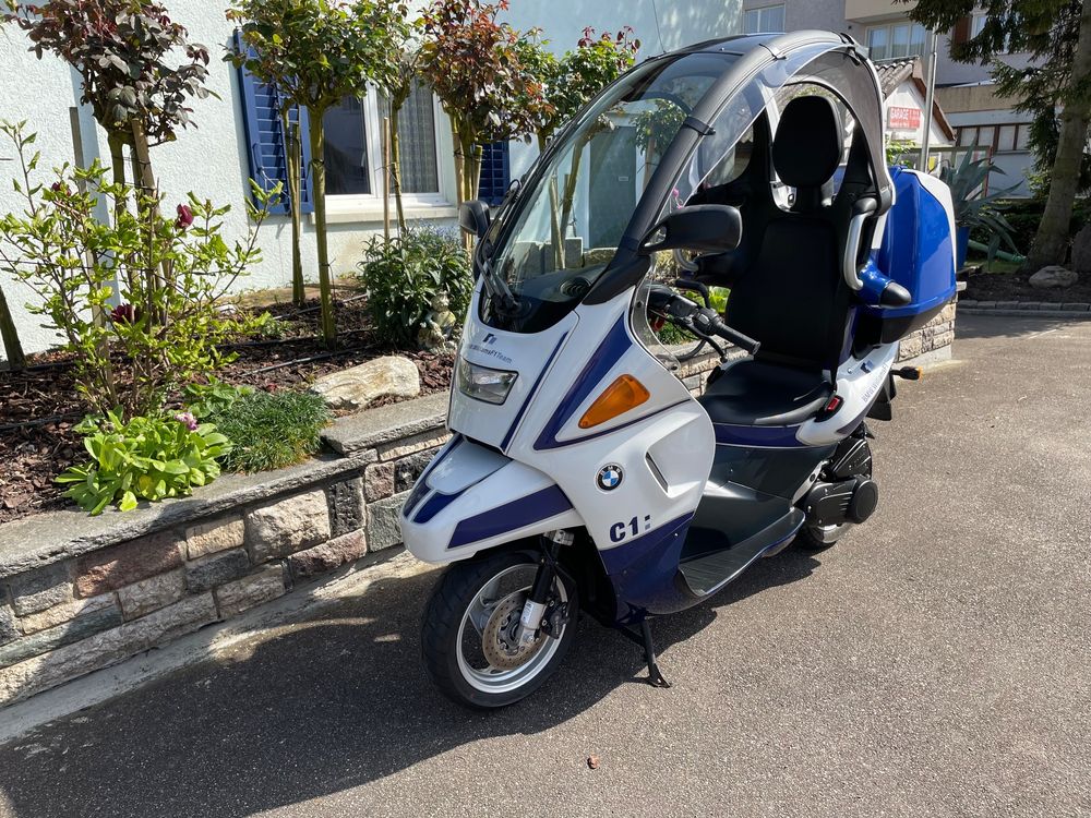 Sehr gepflegte BMW- C1 125 mit ABS und lackiertem Topcas (Gebraucht) in ...