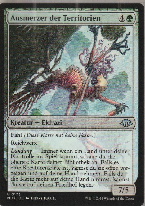 TCG Magic The Gathering MTG MH3 0173 Ausmerzer der Territori (Neu ...