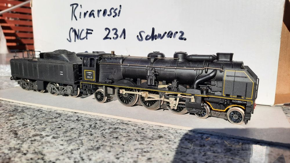 Rivarossi SNCF Pacific 231 E 22 Chapelon schwarz (Gebraucht) in ...