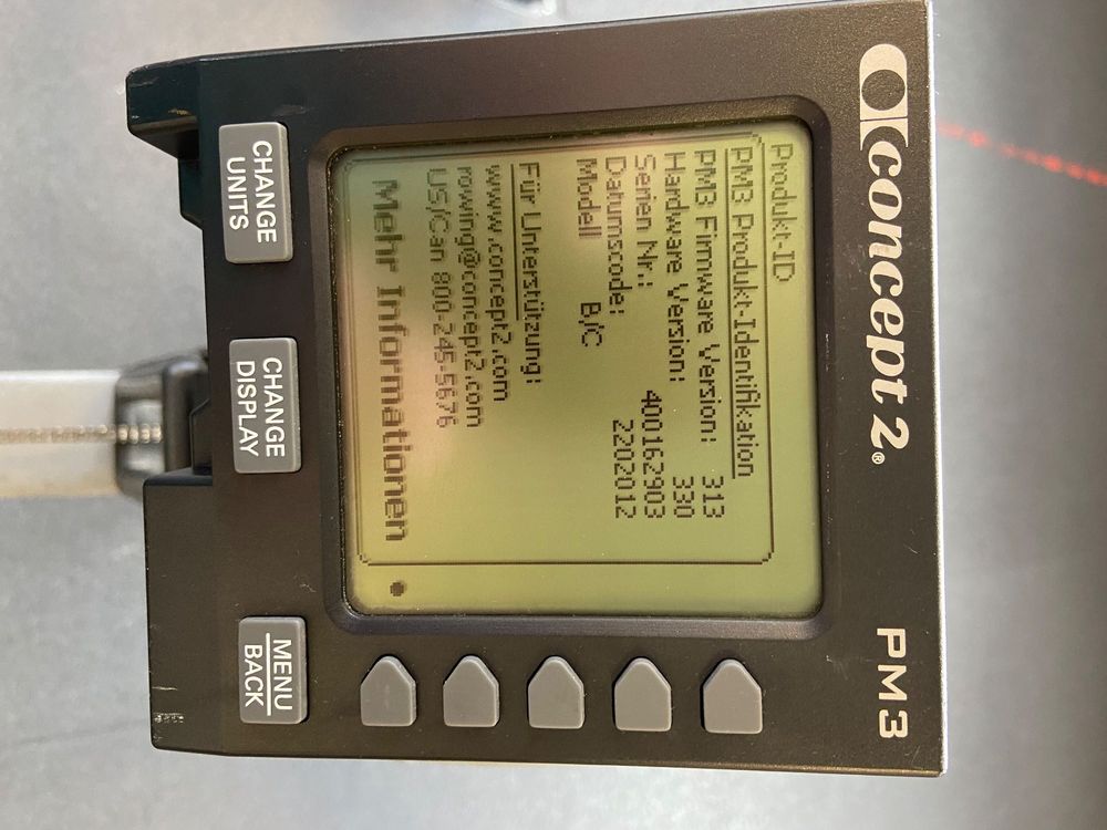 Concept 2 Model C mit PM3 Monitor (Gebraucht) in Lausen für CHF 440 ...