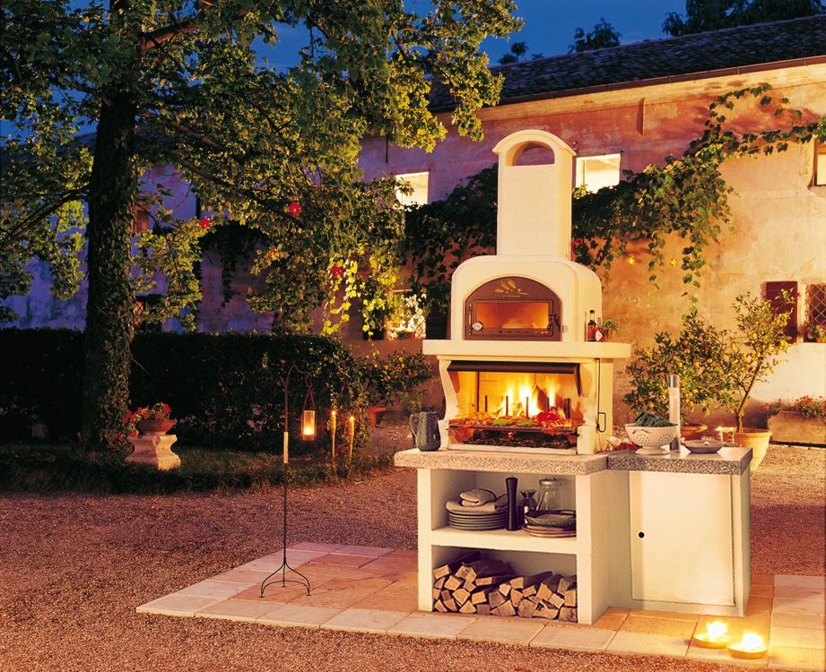 Pizzaofen Gartencheminée Capri 3 Palazzetti (Neu und originalverpackt ...