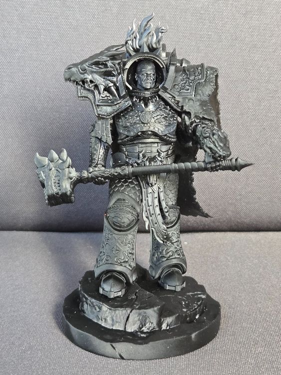 Warhammer 40K, Vulkan Primarch, unbelmalt, 3d druck (Neu (gemäss ...