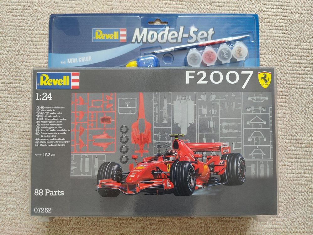 Revell Ferrari F2007 Modellbausatz 1:24 NEU (Neu und originalverpackt ...