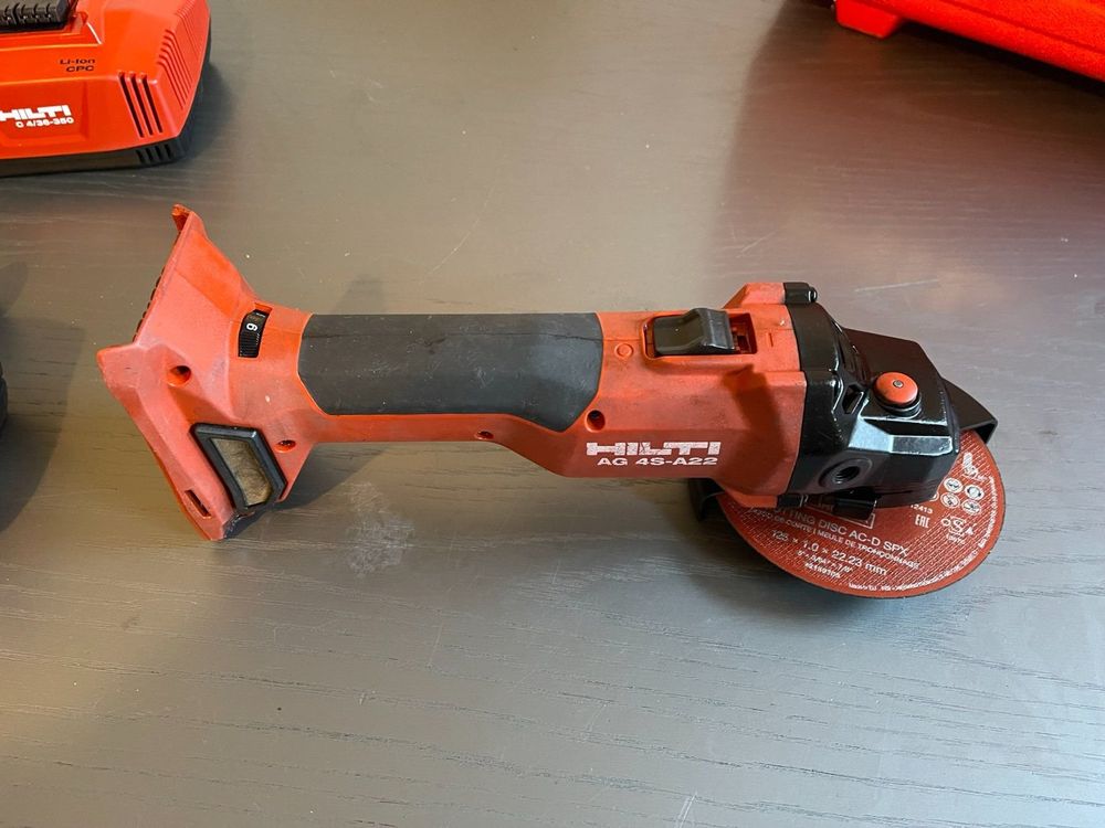 Hilti AG 4S-A22 Akku Winkelschleifer Art #2259270 +Zubehör (Gebraucht) in Bülach für CHF 475 ...