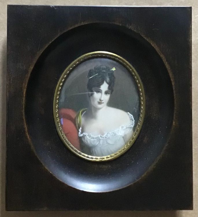 Antike Miniature Gemälde Unleserlich Sig | Kaufen auf Ricardo