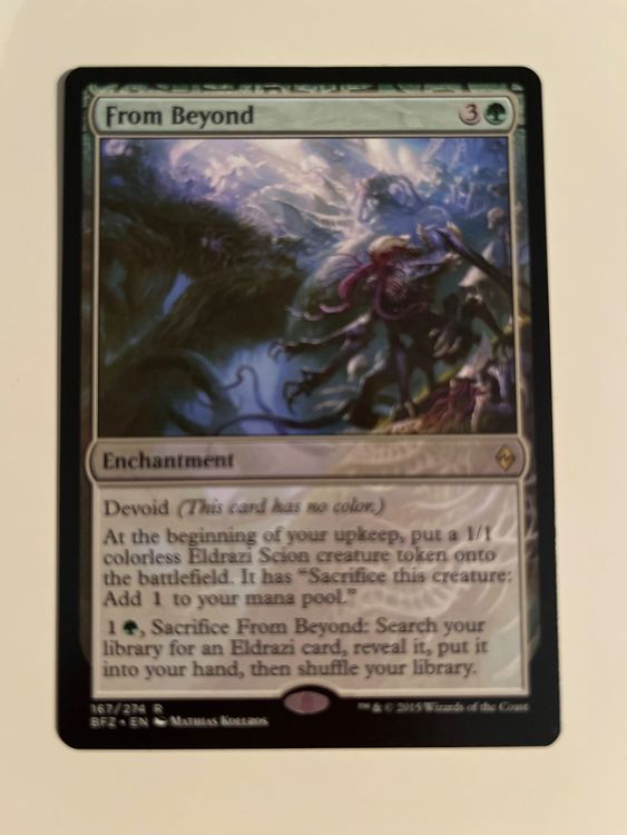 1 x From Beyond - Magic: The Gathering - MtG (Gebraucht) in Kriens für ...