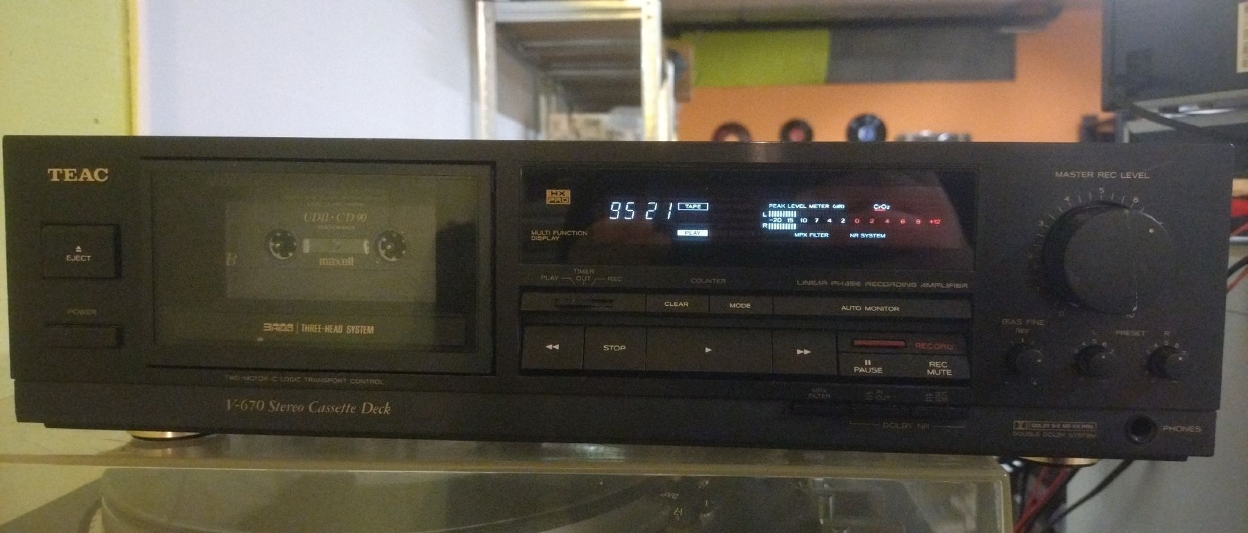 TEAC V-670 Platine Cassette Stereo Vintage 90’s (Gebraucht) in Farvagny ...
