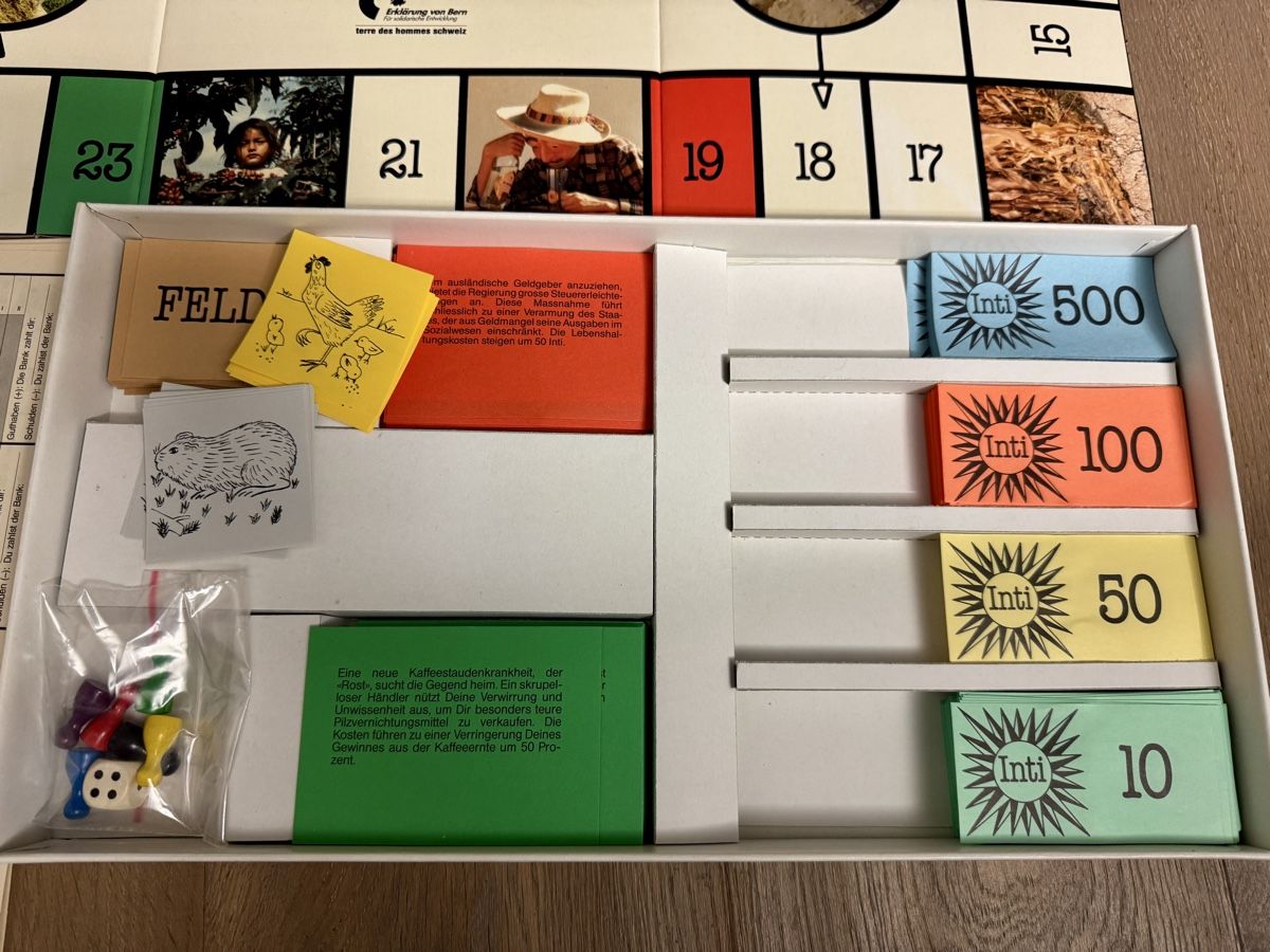 Vintage MonDopoly Bauernleben in der dritten Welt Spiel 1987 (Gebraucht ...