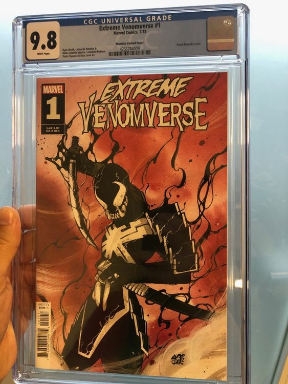 Extreme Venomverse #1 – Peach Momoko Variant Cover – CGC 9.8 (Gebraucht ...