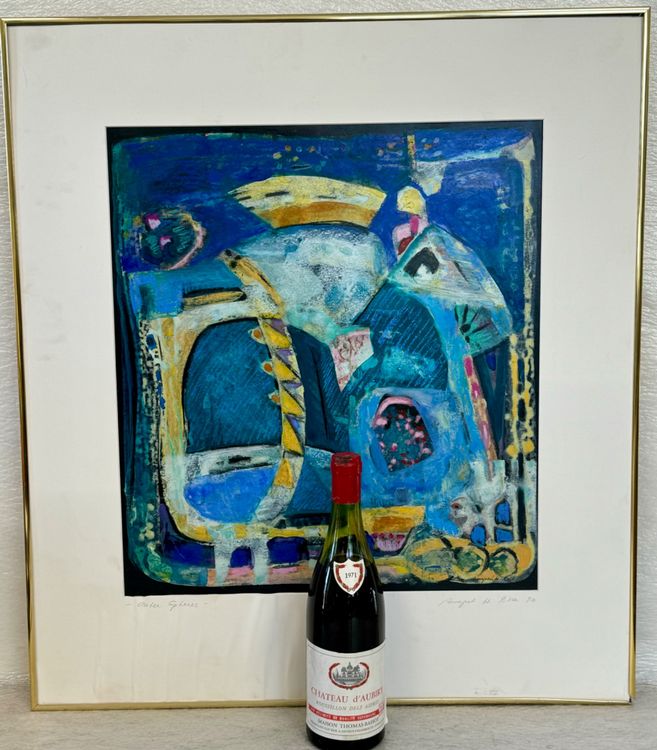 Annegret Wolf Rice Grosse Abstrakte Gouache | Kaufen auf Ricardo