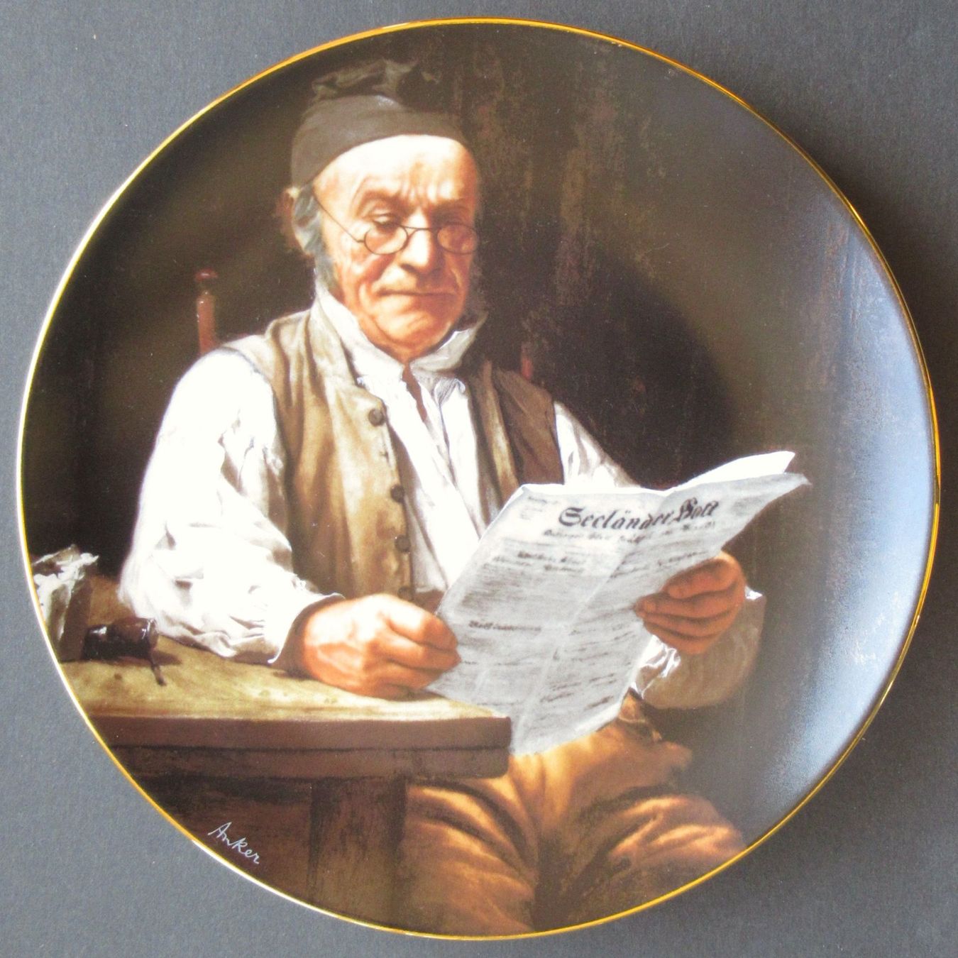 original ALBERT ANKER Sammelteller Bradford Langenthal (Neu (gemäss ...